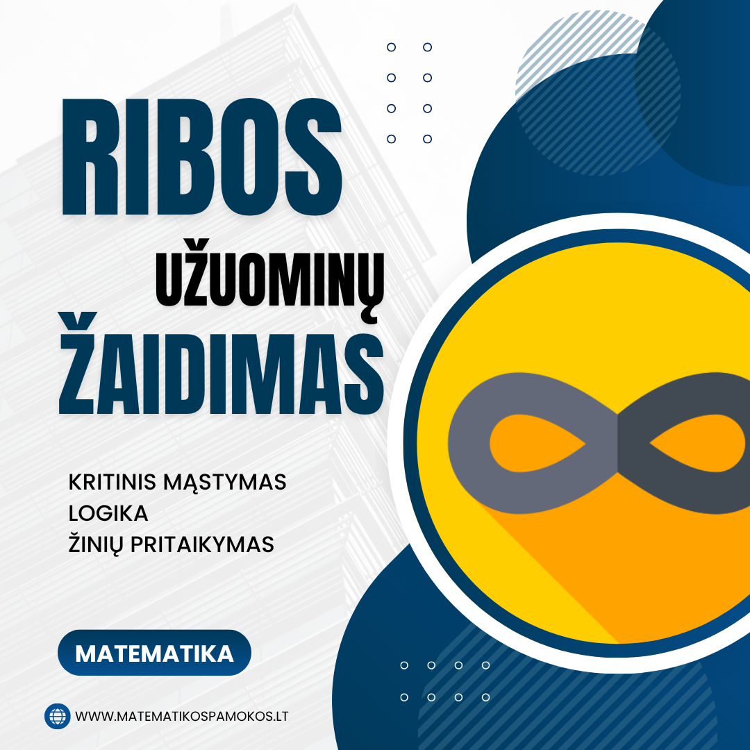 RIBOS – Matematikos pamokos